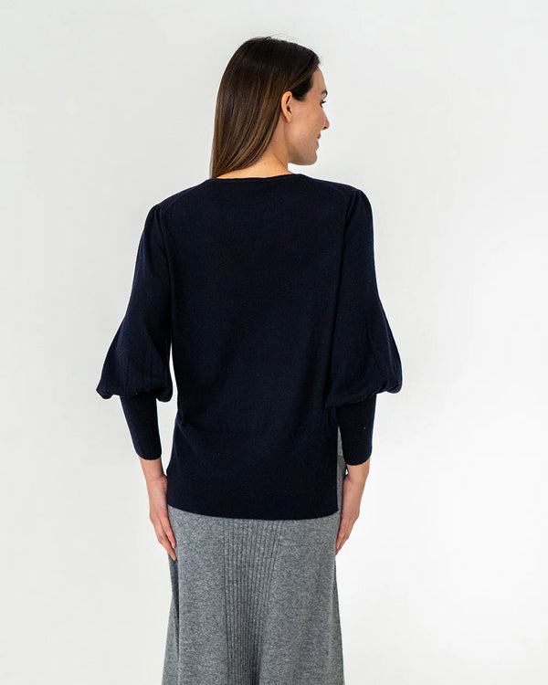 Arlington Milne Charley Knit - Navy - OAK + BAY