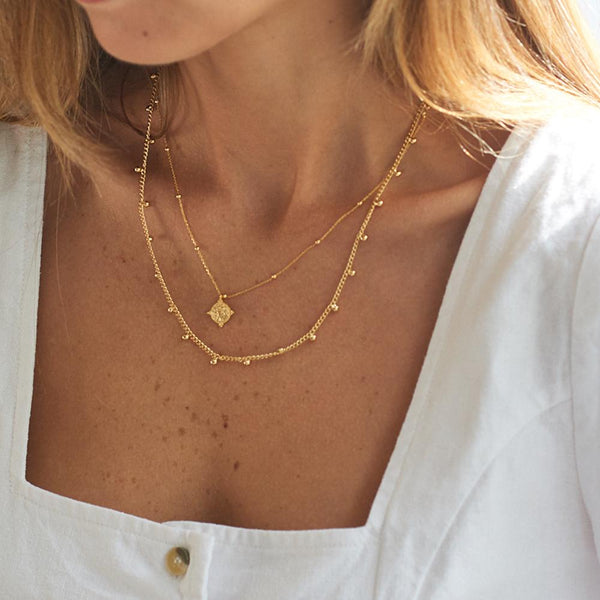 Jodie Necklace-Gold - OAK + BAY