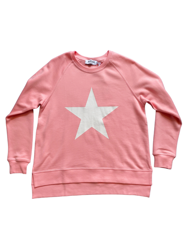 Classic Star Sweat - Pink - OAK + BAY